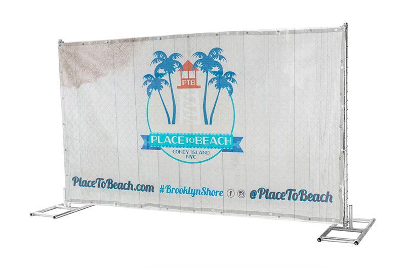 200 Series Vinyl Mesh Fence Banner | SONCO