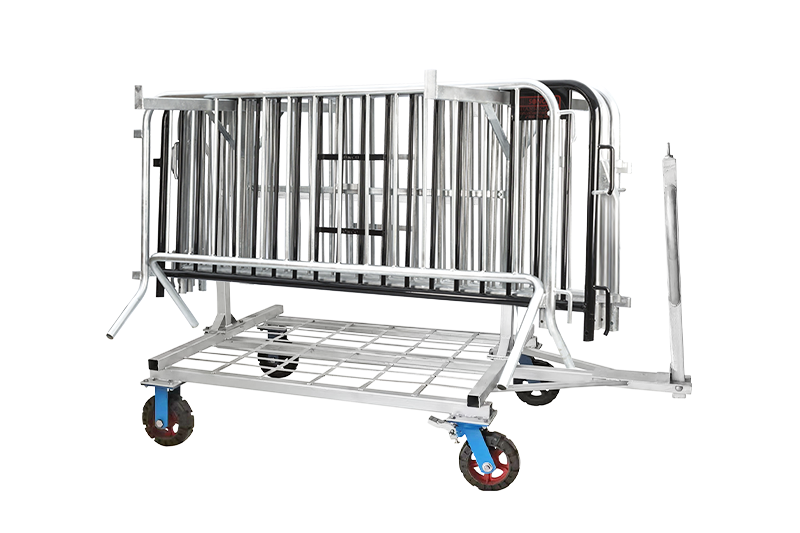 Next Gen CrowdGuard Barricade Cart