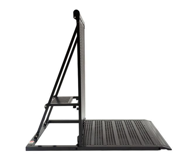 StageGuard A-110 Straight Section | Concert Barriers – Black | SONCO