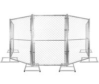 Modular Chain-Link Fence Panels
