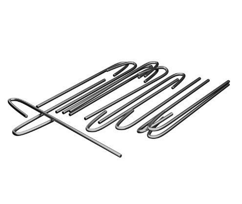 9 GA x 7-1/2” Steel Hook Ties