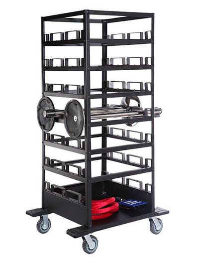 Storage Cart - For Stanchion Posts