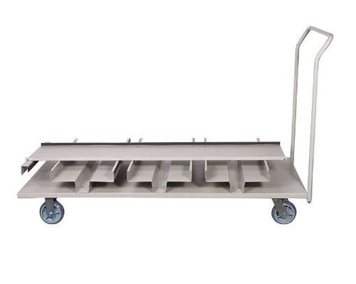 18 Post Vertical Storage Cart - Stanchion | SONCO