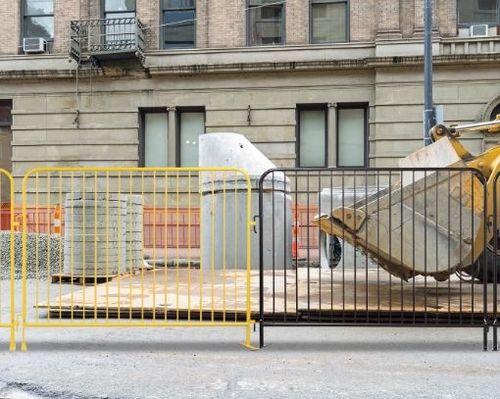 6 ft x 8 ft DuraGuard S-300 | Extra-Tall Metal Barricade | SONCO