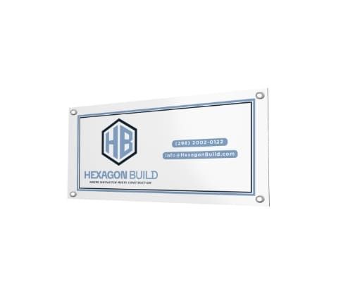 Fence Panel Sign Plate