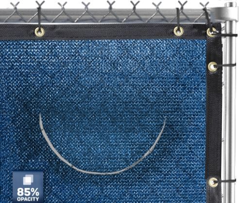 Privacy Screen with Cutouts | 85% Blockage