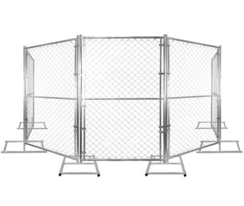 Modular Chain-Link Fence Panels