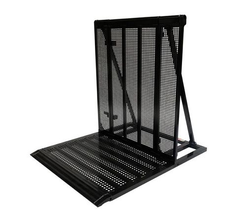 StageGuard A-330 Hinged Gate | Concert Barriers – Black | SONCO