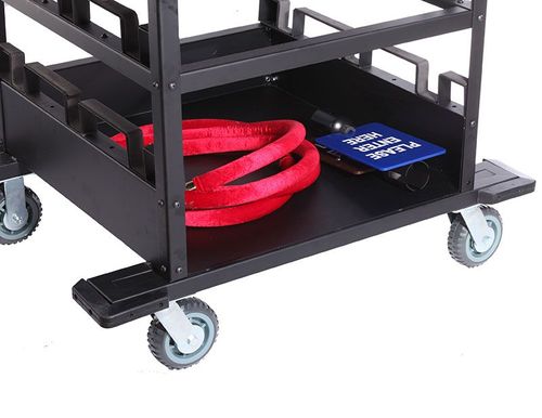 Storage Cart - For Stanchion Posts